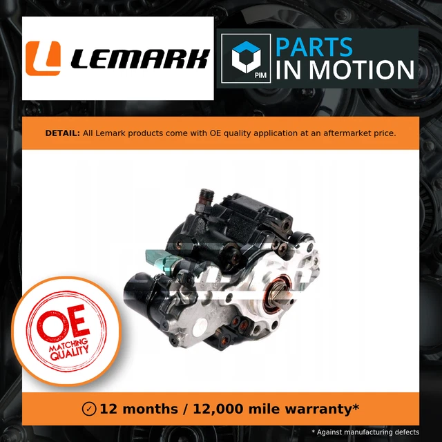 DIESEL INJECTION PUMP fits CITROEN DS4 2.0D 11 to 15 Fuel Lemark 1920QP ...