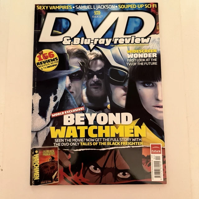 DVD BLU-RAY REVIEW Magazine Issue 127 - The Watchmen - April 2009 £6.95 ...