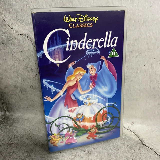 CINDERELLA VHS WALT Disney Classic Video Tape £4.10 - PicClick UK