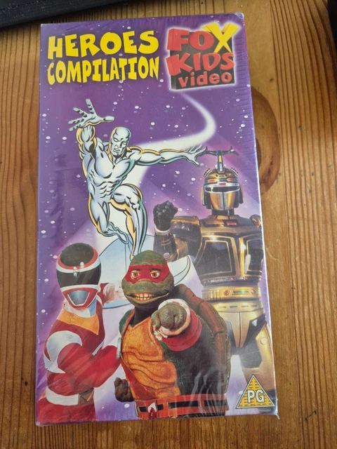 FOX KIDS HEROES Compilation Video Vhs Video Cassette Tape - New ...