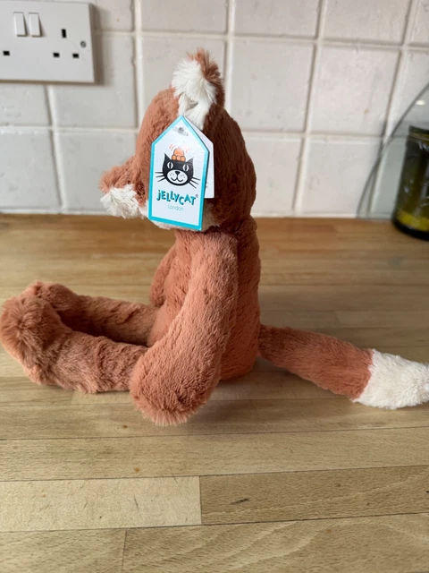 JELLYCAT BECKETT FOX small BNWT £73.50 - PicClick UK