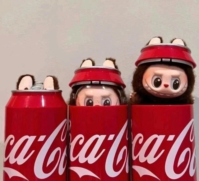 NEW POPMART LABUBU x Coca-Cola Can Series The Monsters Plush Mystery ...