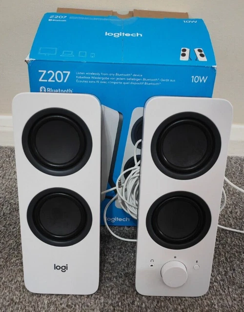 LOGITECH Z207 SPEAKERS 10W Audio Wireless Bluetooth For Computer £44.99 ...