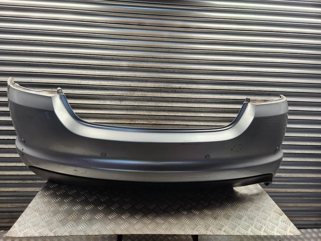 JAGUAR XF BUMPER Rear Complete In Silver Facelift X250 2012 - 2015 £132 ...