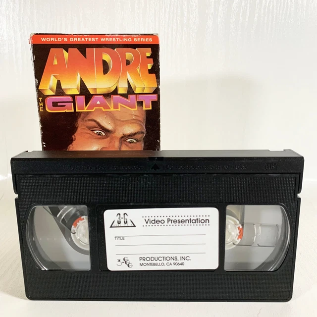 ANDRE THE GIANT - The Missing Matches (Wrestling VHS) WCW WWE £11.54 ...