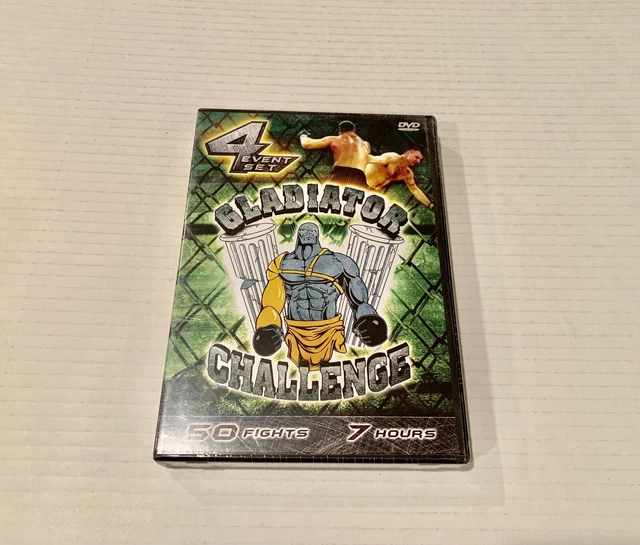 GLADIATOR CHALLENGE 4 Event Box Set Mixed Martial Arts Fighting 2-DVD ...