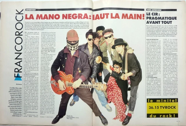 LA MANO NEGRA = Coupure De Presse 2 Pages 1989 / Clipping EUR 5,00 ...