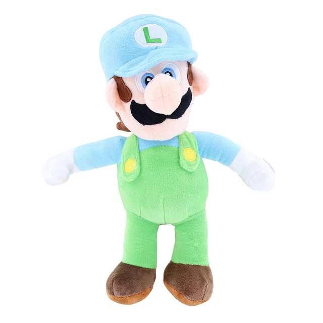 NINTENDO SUPER MARIO Muñeco De Peluche De 12 Pulgadas | Ice Luigi EUR ...
