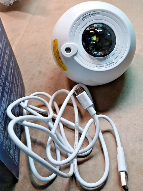 GALAXY PROJECTOR NIGHT Light 360° LED Bluetooth White Noise Machine ...