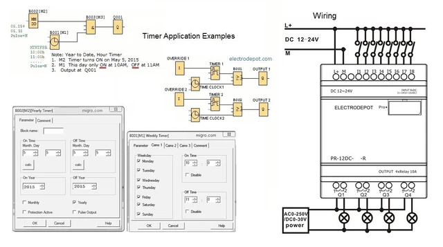 PLC PROGRAMMABLE LOGIC Controller & Software KIT 12V 24V 8 inputs, 4 Relay out $499.73 - PicClick AU