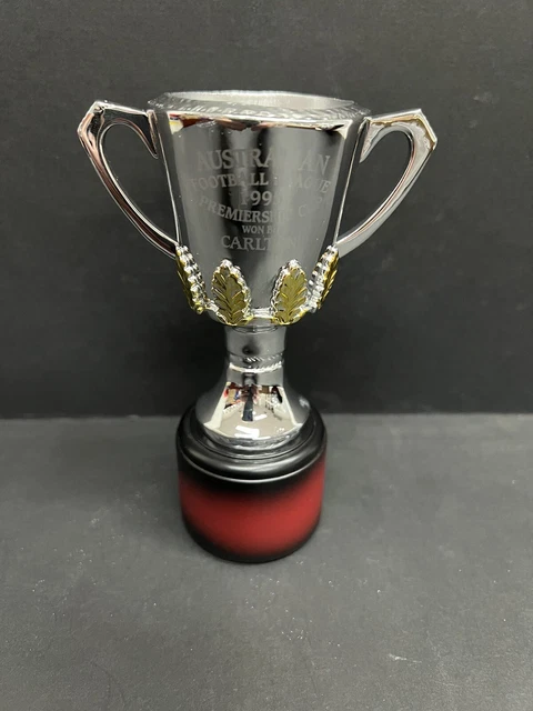 AFL CARLTON BLUES 1995 MINI PREMIERSHIP CUP - Grand Final Premiers ...