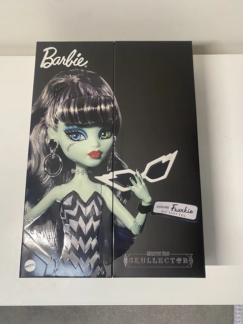 MATTEL MONSTER HIGH Skullector Frankie Stein x Barbie Doll - In Hand £ ...