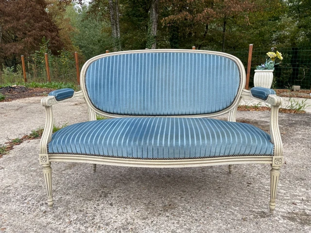 BANQUETTE LOUIS XVI en tr bon état . EUR 250,00 - PicClick FR