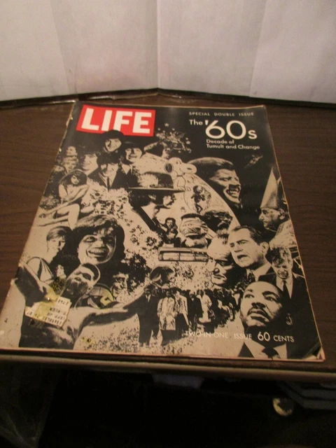 LIFE MAGAZINE THE 60's Decade of Tumult & Change - Special Double Issue ...