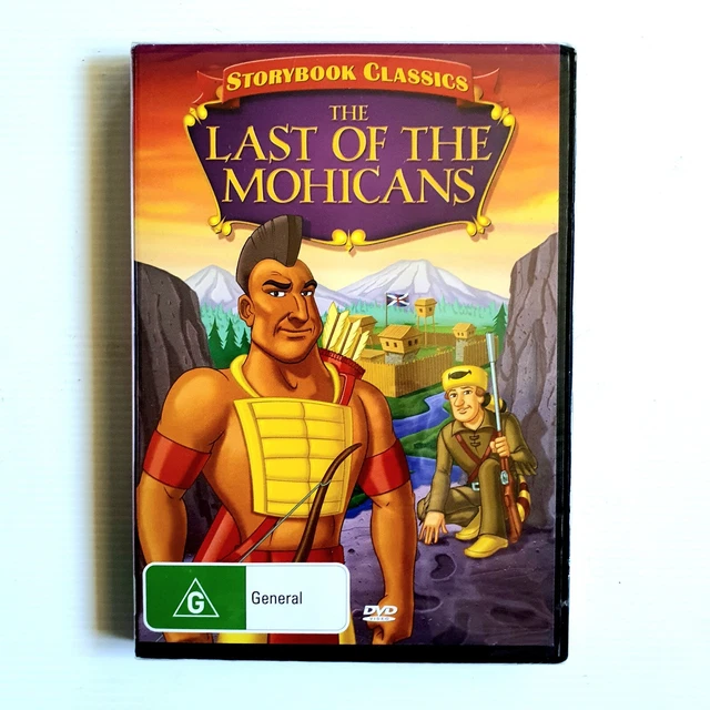 THE LAST OF The Mohicans | Storybook Classics DVD Kid's Animation ...