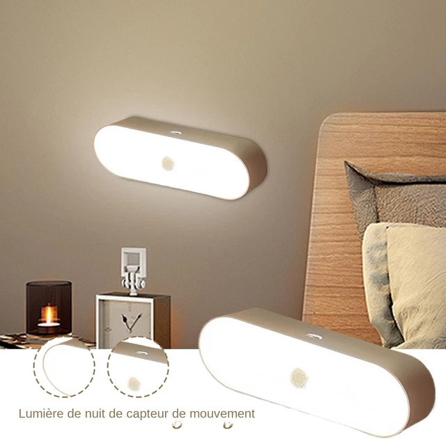 MOTION SENSOR LIGHT, Wireless Smart Lamp with Rechargeable Magnetic ...