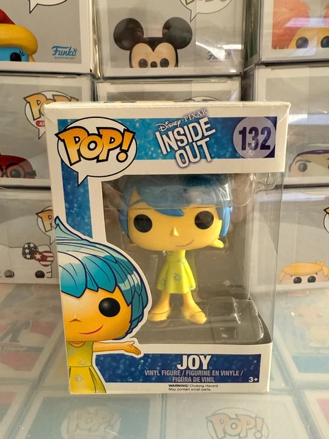 FUNKO POP! DISNEY Pixar Inside Out Joy #132 Vaulted £9.04 - PicClick UK