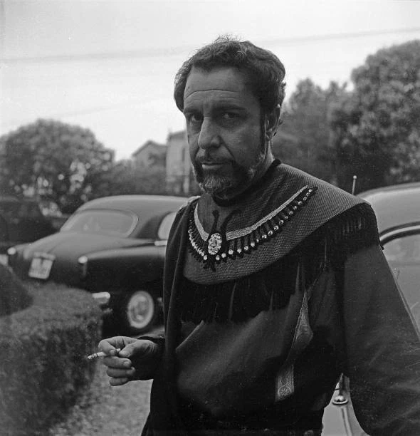 THE SPANISH ACTOR, Fernando Rey, as the Great Priest Arbaces 1959 OLD ...