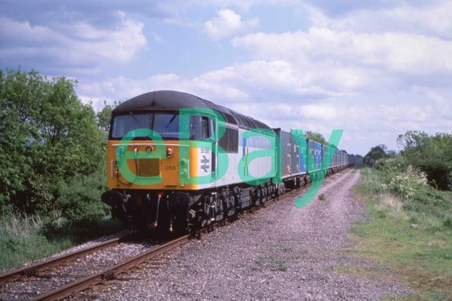 35MM RAILWAY SLIDE of Class 56 56056 @ Launton £4.99 - PicClick UK