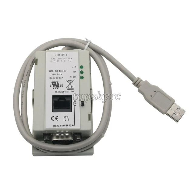 NEW 1747-UIC USB to DH485 Interface Converter RS-232 RS-485 Ports ty34 ...