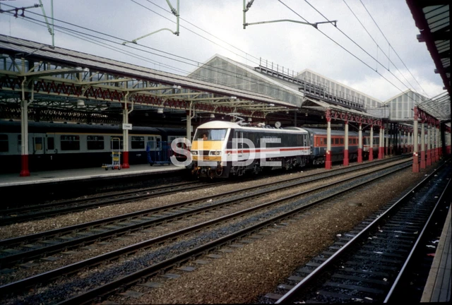 BRITISH RAILWAYS ELECTRIC Locomotive 90001 Crewe 1990 Or Slide ...