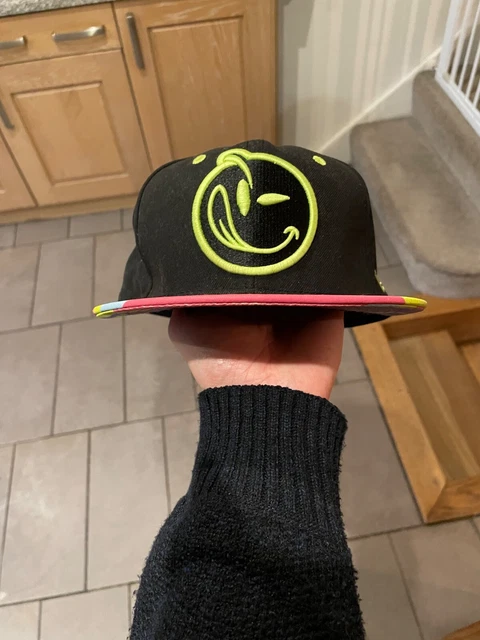 NEW ERA 9FIFTY Yums SnapBack Cap Hat multicoloured One size Smiley face ...