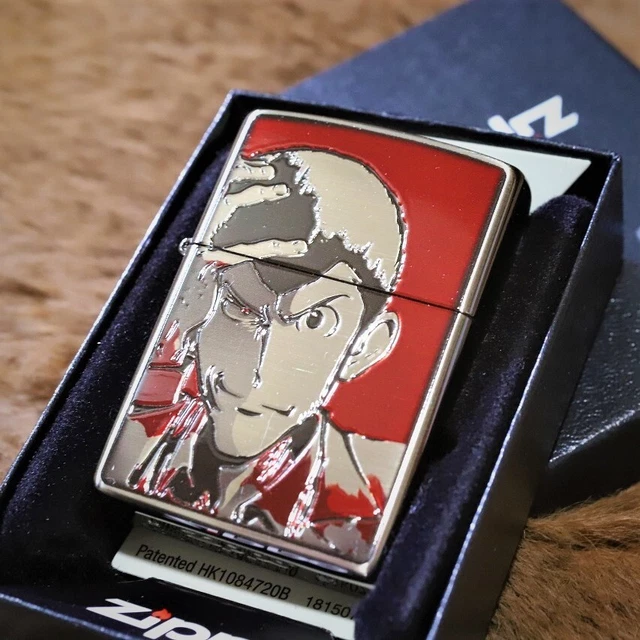 LIMITED ZIPPO LUPIN III Anime 50th Anniversary Genuine Lupin Zippo ...
