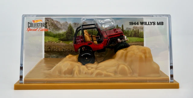 HOT WHEEL COLLECTORS RLC Exclusive 1944 Willys MB GXJ27 11 081/25 000 *EN STOCK* EUR 56,76 ...