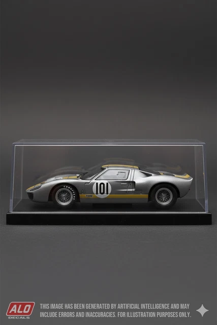 1966 TROPHEE BARON De Villenfange Attic #101 Ford Gt40 Jean Beurlys 1: ...