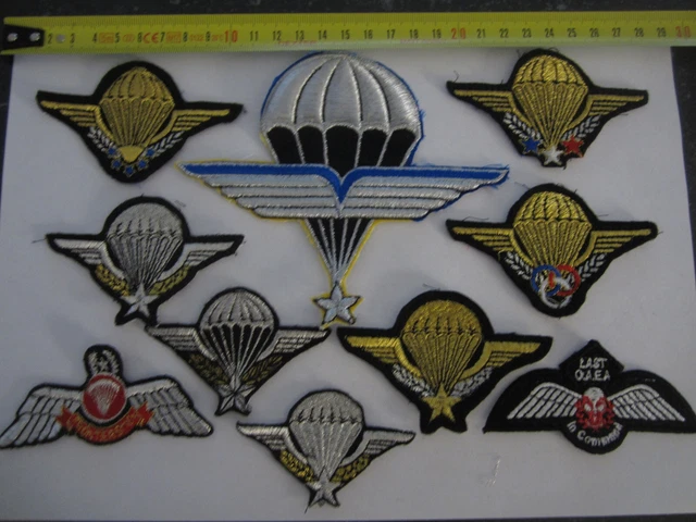 LOT 2 INSIGNES patchs tissus brodés 3ème rgt parachutiste d infanterie de marine EUR 50,00 ...