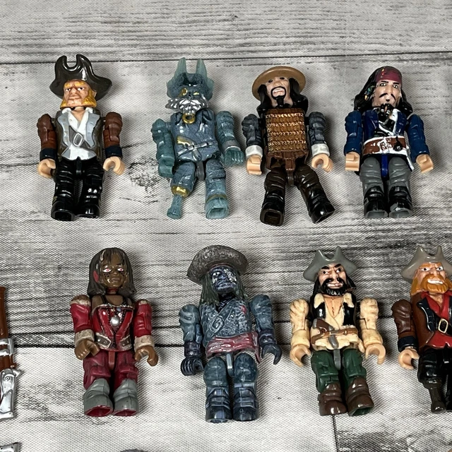 MEGABLOKS PIRATES OF the Caribbean / Pyrates Mixed Figures Bundle and ...