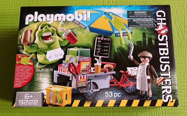 PLAYMOBIL - 9222 - Bouffe-Tout avec Stand De Hot-Dog Ghostbusters EUR ...