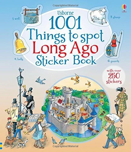 1001 THINGS TO Spot Long Ago Sticker Book (1001 Things to Spot Sticker ...