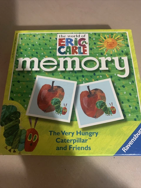 RAVENSBURGER WORLD OF Eric Carle Very Hungry Caterpillar Memory Game ...