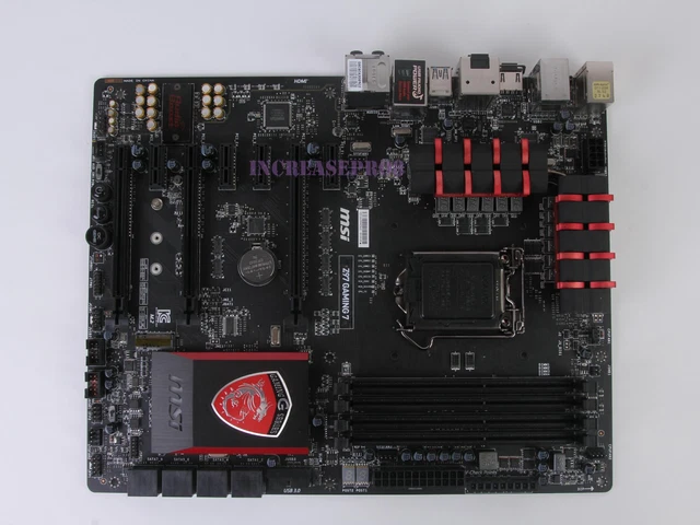 MSI Z97 GAMING 7 Motherboard Socket LGA 1150 Intel Z97 DDR3 DIMM USB3.1 ...