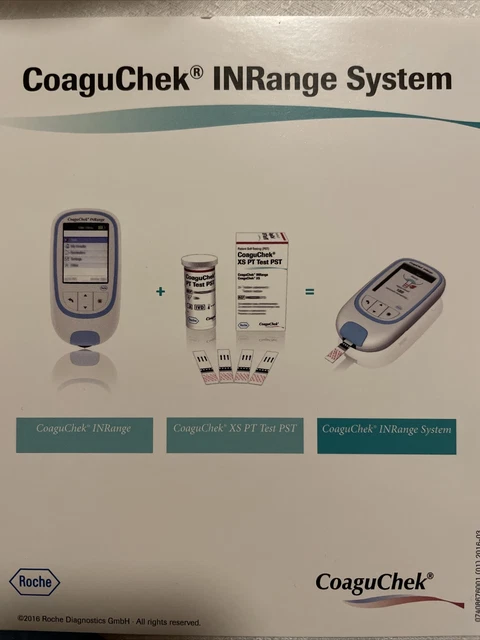 COAGUCHEK INRANGE SYSTEM - Blutgerinnungsmessgerät, Teststreifen und ...