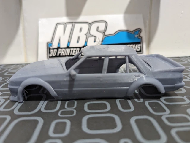 1/32 SCALEXTRIC SLOT Car 3D Printed Body XE Greens Tuf Falcon With ...