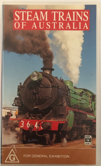 STEAM TRAINS OF Australia VHS Classic Documentary for Vintage Train ...