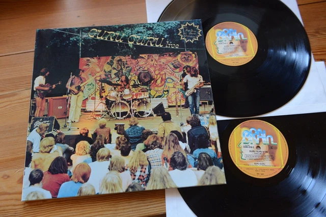 GURU GURU LIVE 2 LP Brain 0080-018-2 Krautrock EUR 74,60 - PicClick FR
