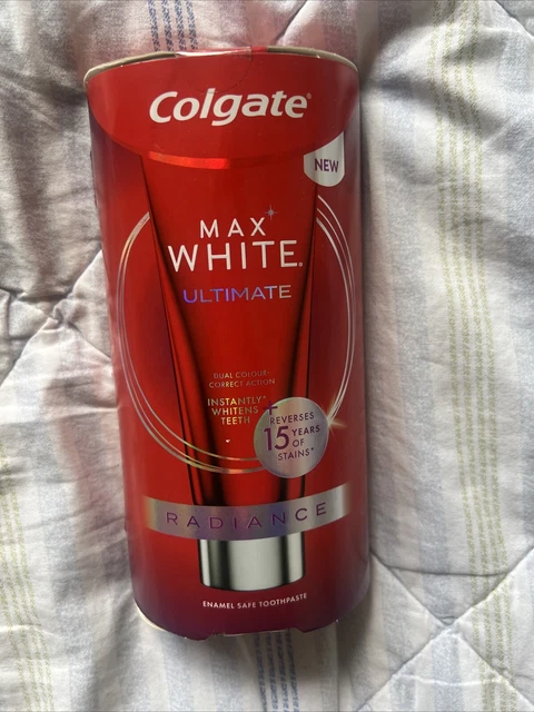 COLGATE MAX WHITE Ultimate Catalyst Whitening Toothpaste - 75ml £7.50 ...