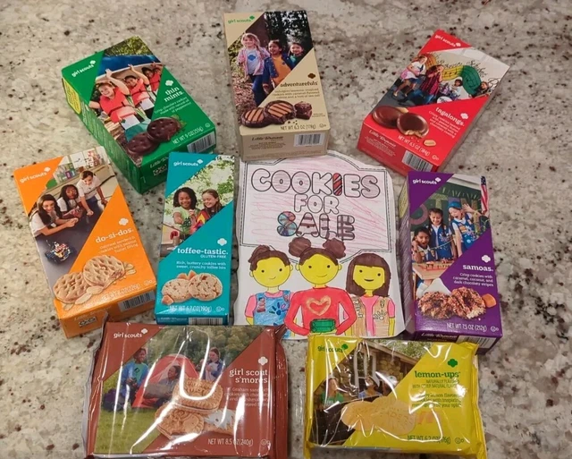 2025 GIRL Scout Cookies Lemon Ups 1 Box. £6.61 - PicClick UK