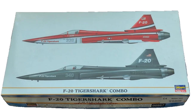 HASEGAWA 1/72 F-20 Tigershark Dual Combo - Unassembled Model kit £37.12 - PicClick UK