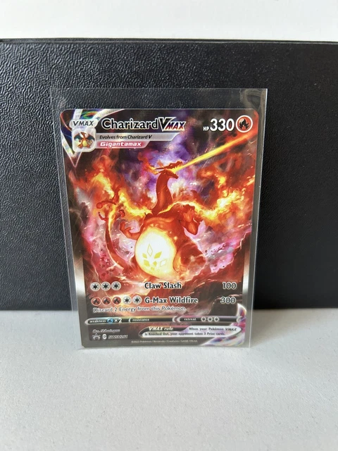 POKÉMON TCG CHARIZARD VMAX SWSH Black Star Promos SWSH261 Holo Promo ...