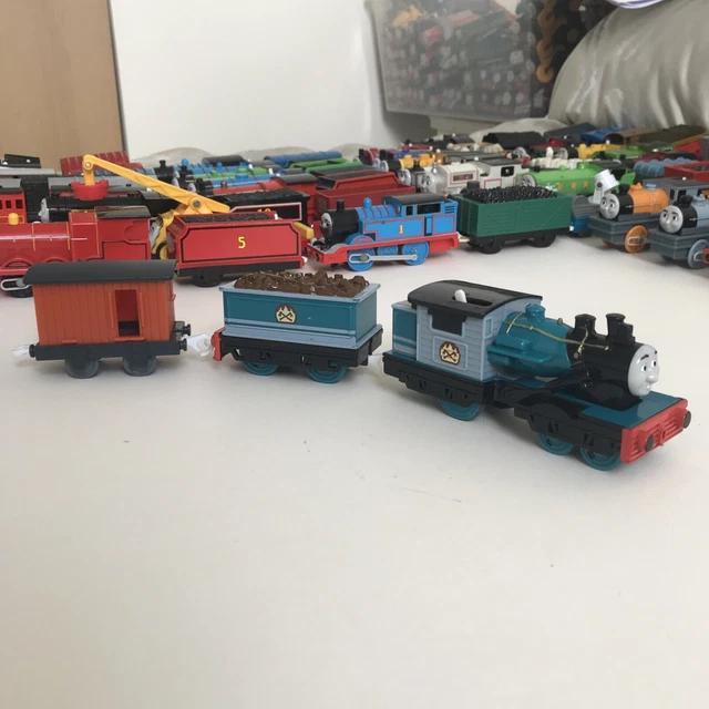 TRACKMASTER FERDINAND THE Logging Loco T9050 Very Rare £80.00 - PicClick UK