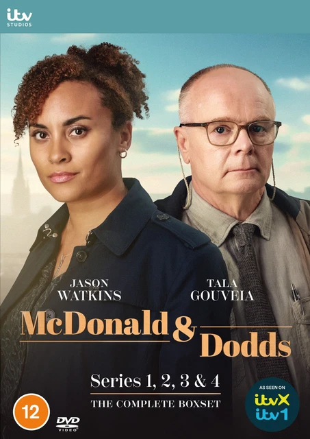 MCDONALD & DODDS: Series 1-4 (DVD) Tala Gouveia Jason Watkins Charlie ...