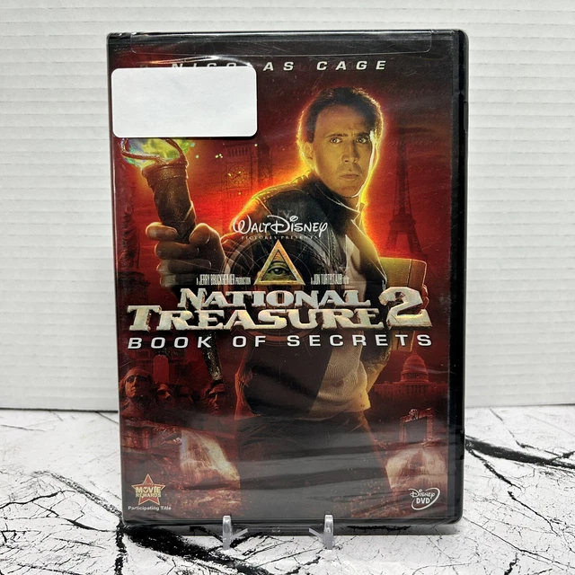 NATIONAL TREASURE 2 Book of Secrets DVD (2008) Nicolas Cage | Brand New ...