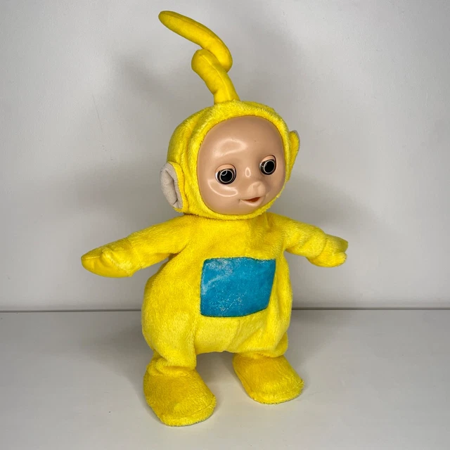 TELETUBBIES DANCE WITH Me Yellow Laa Laa TOMY Electronic Vintage Plush ...