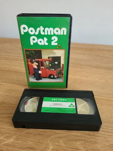 VINTAGE POSTMAN PAT 2 VHS Video Cassette Tape BBC Rare £14.99 - PicClick UK