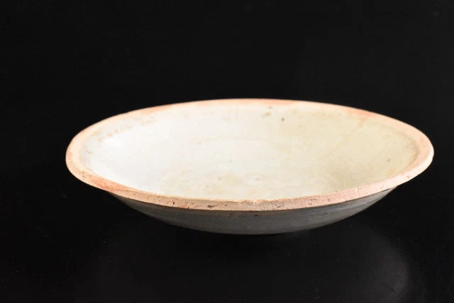 T6537: CHINESE CELADON Shapely PLATE/dish utensils used in Senchado £33 ...