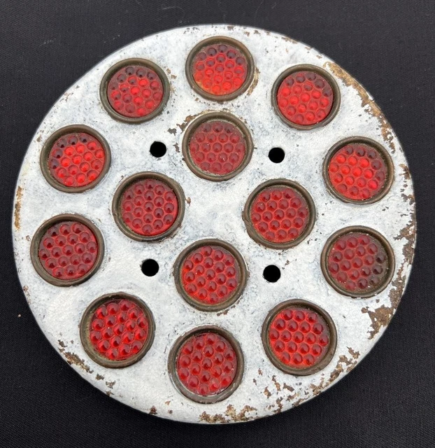 REFLECTIVE VINTAGE NEARSIDE Road Safety Verge Post Marker Delineator ...